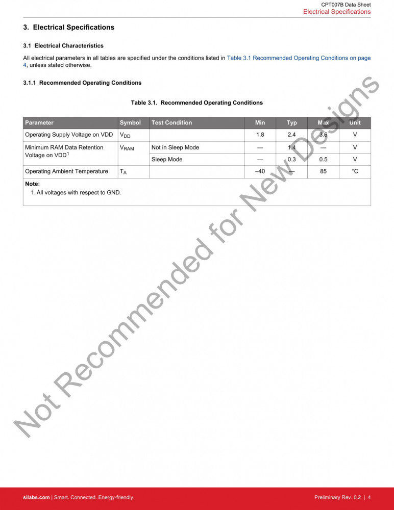 CPT007B datasheet page 5