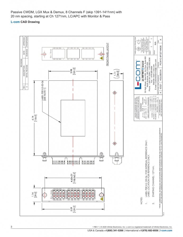 PCW1C-8F327-NN36 technical document page 3
