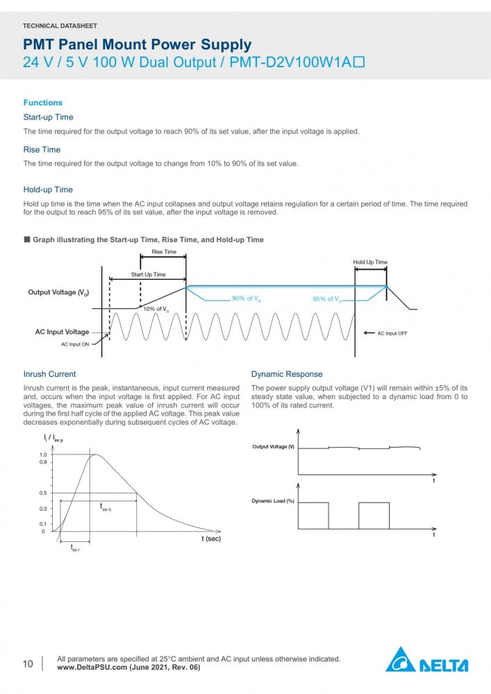 PMT-D2V100W1AA datasheet page 10
