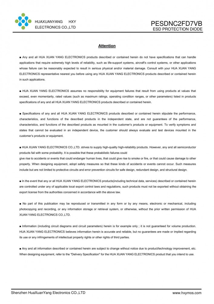 PESDNC2FD7VB datasheet page 4
