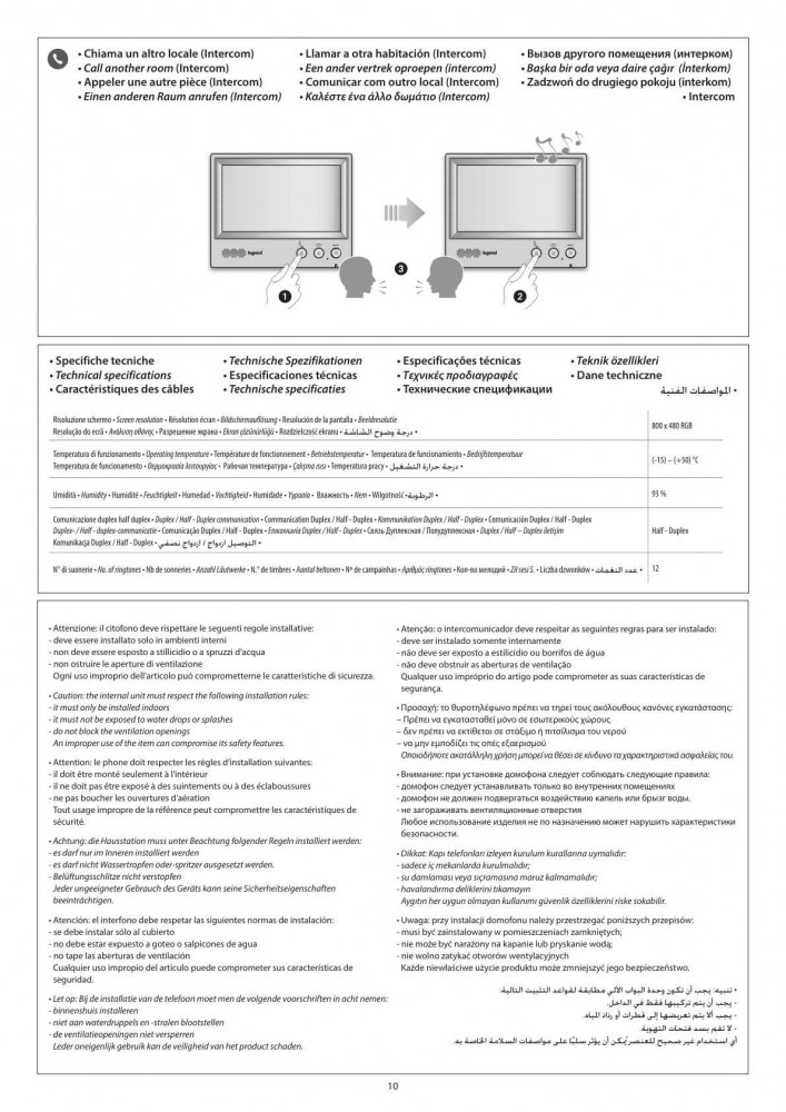 Legrand 369585 documentation page 10