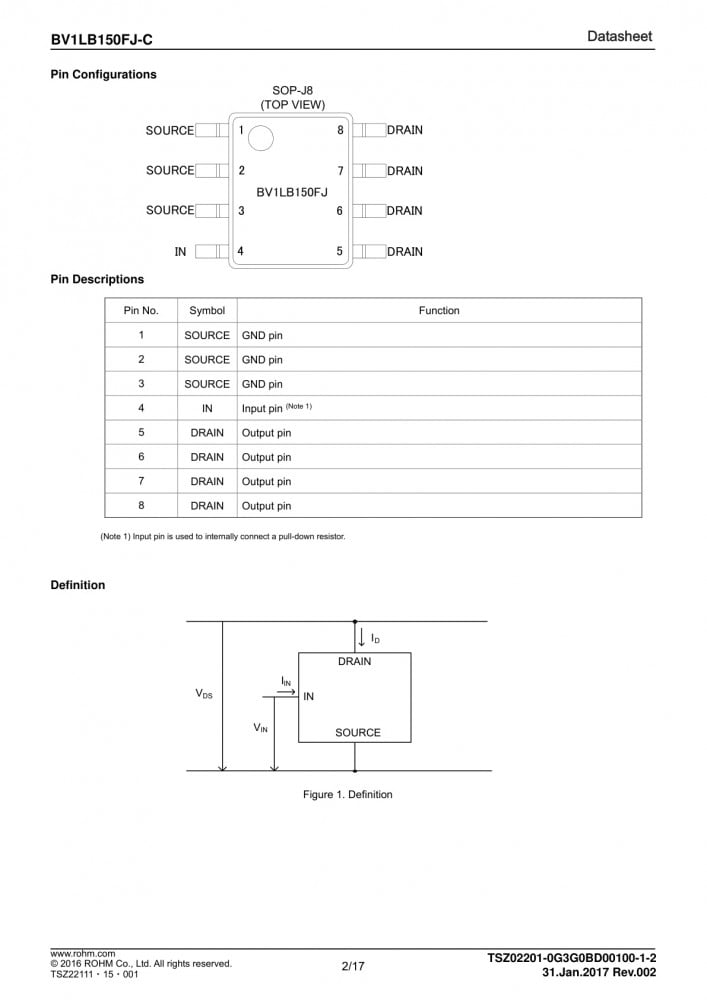 BV1LB150FJ-CE2 datasheet page 2