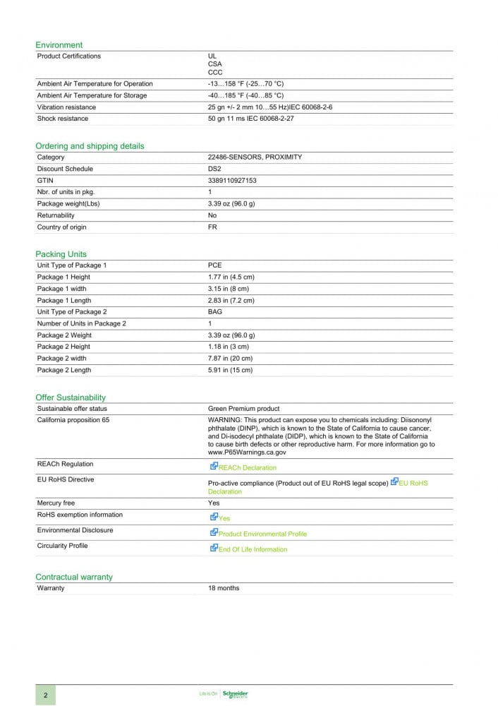 XS4P30PB370D technical document page 2