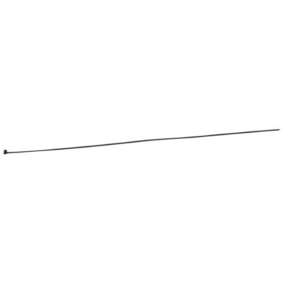 Black cable tie Colson U.V. protected with internal teeth width 9mm and lenght 185 mm