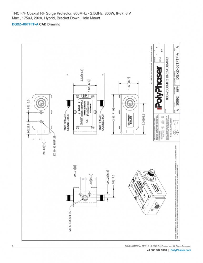 DGXZ+06TFTF-A technical document page 4