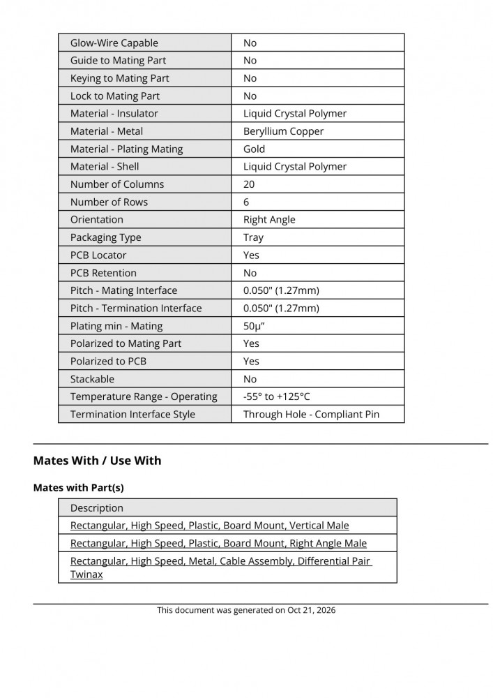 VSRAF-06-20-50-00 technical document preview, page 2