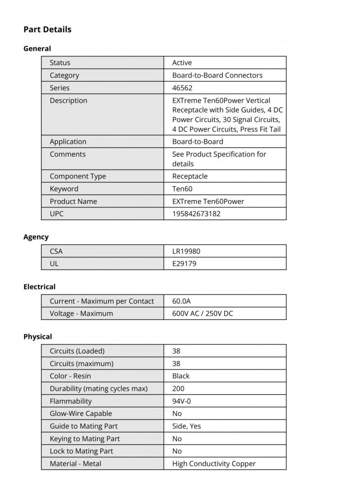 MOLEX 465629329 technical document image 2