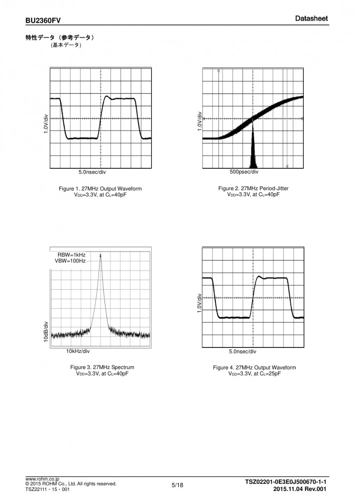 BU2360FV-FE2 datasheet page 5