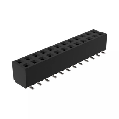 Mini Cool Edge (MCIO) Connector, Right-Angle, 8x PCIe Gen4, 74 Circuits, 0.75µm Gold (Au) Plated Contact, 4.20mm Solder Peg Length, 1.27µm Nickel Plated Shell