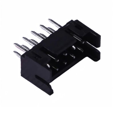 Hongxing HX20012-10WA Black Male Pin Header