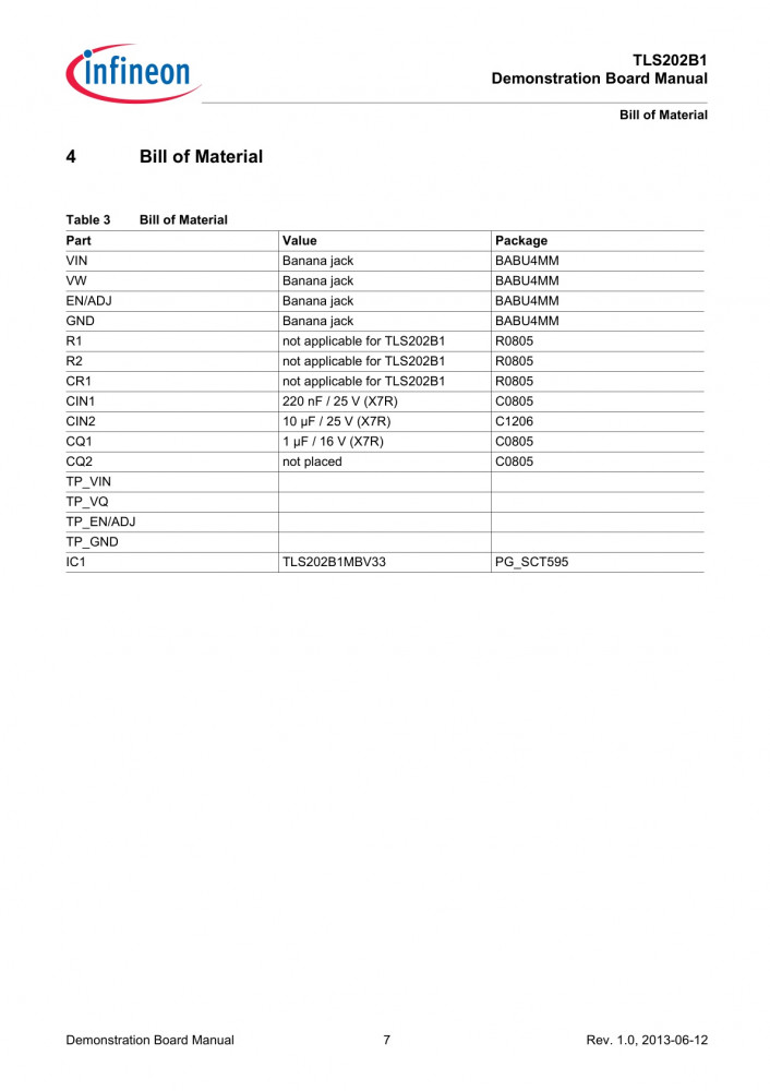 TLS202B1 demonstration board manual page 7