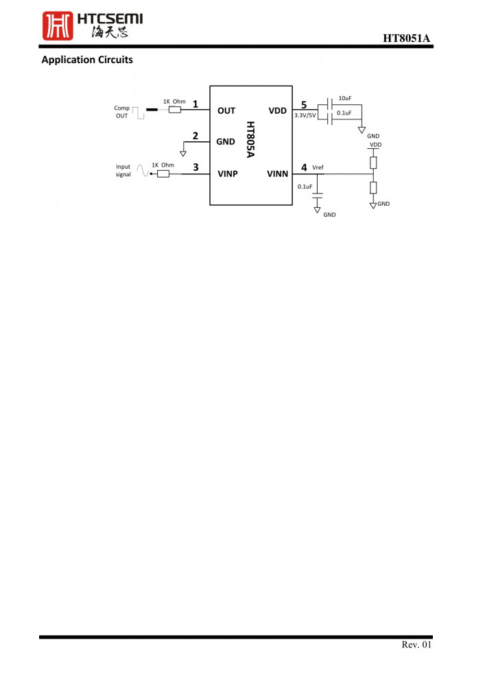 HT8051ARTZ datasheet page 5