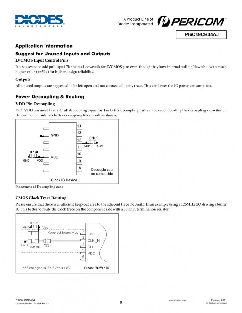 PI6C49CB04AJWEX datasheet page 8