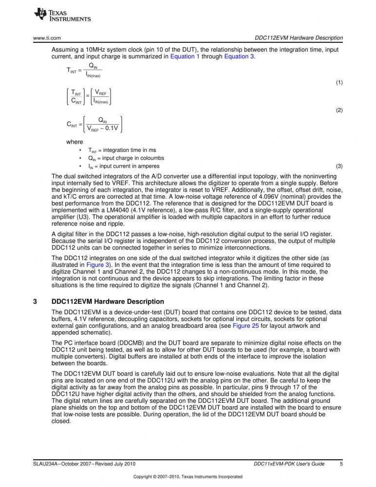 DDC11XEVM-PDK document image, page 5