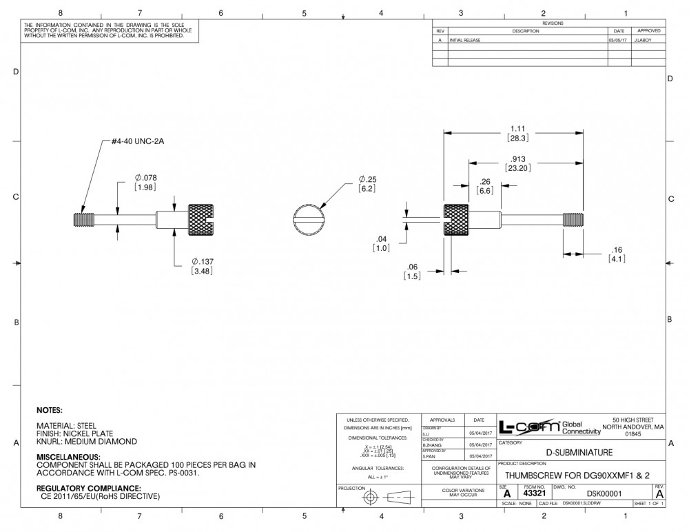 DSK00001 technical drawing preview