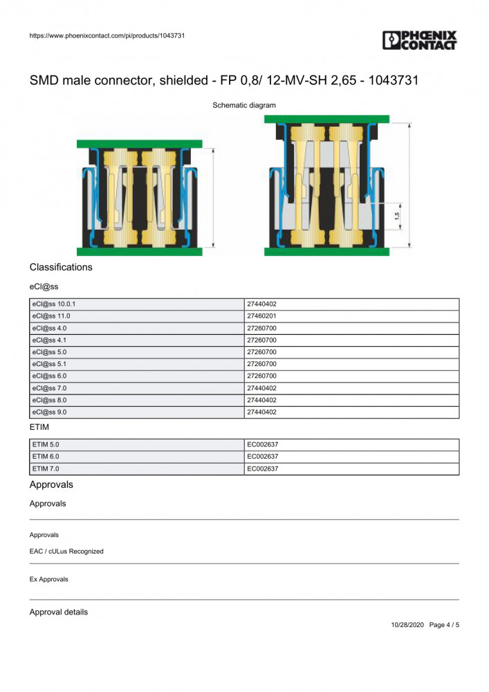 Phoenix Contact 1043731 technical document page 4