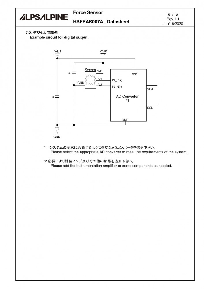 HSFPAR007A datasheet page 5