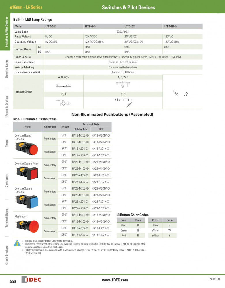 IDEC L6 technical document page 2