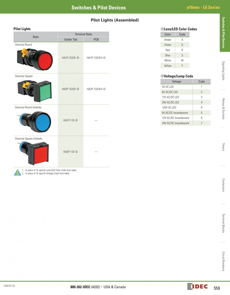 IDEC L6 technical document page 5