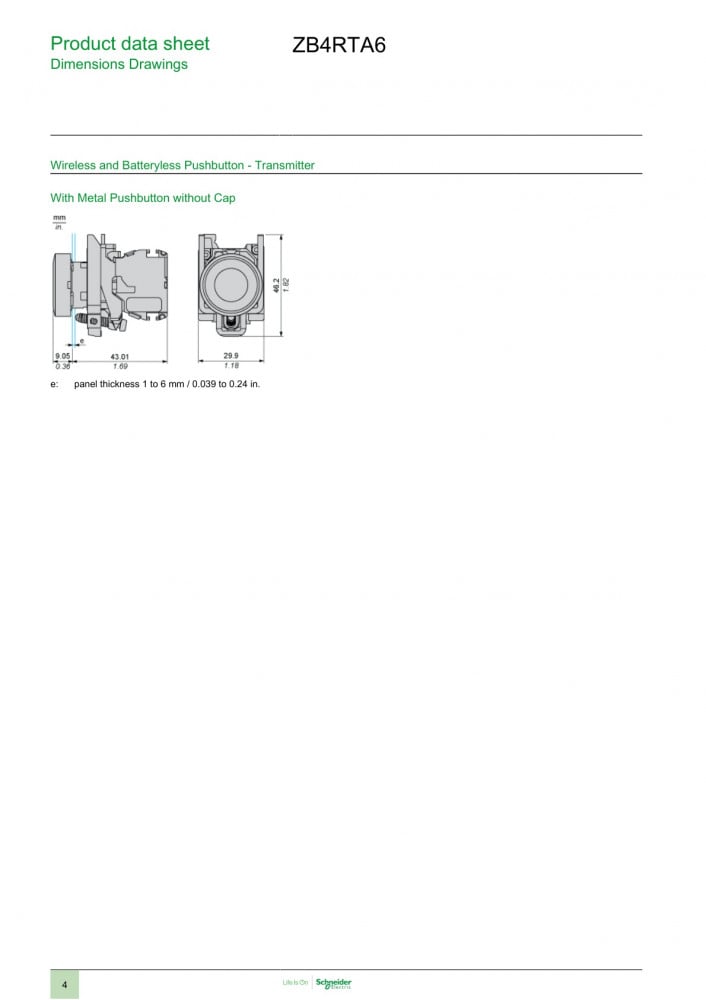 ZB4RTA6 technical document page 4