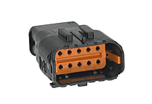 NSCC Single Part, Unsealed, 1.50mm, Male Housing, 10 Circuits, Dual Row,  Black for sale