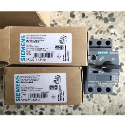 SIEMENS 3RV20111JA10 Motor Protective Circuit Breaker for sale