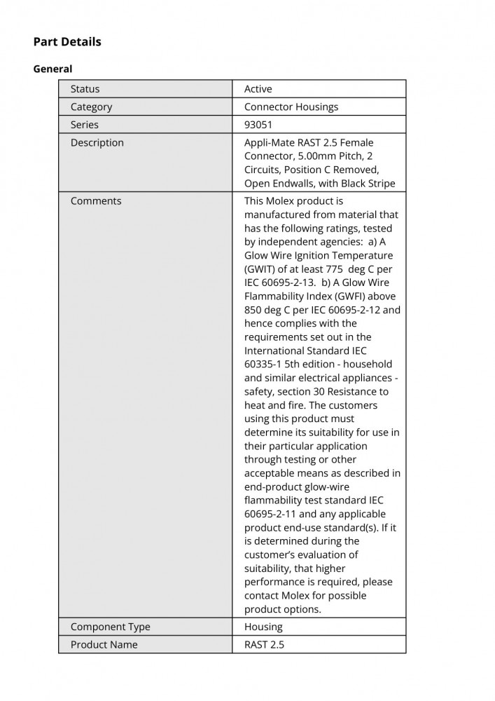 930510006 product document image, page 2