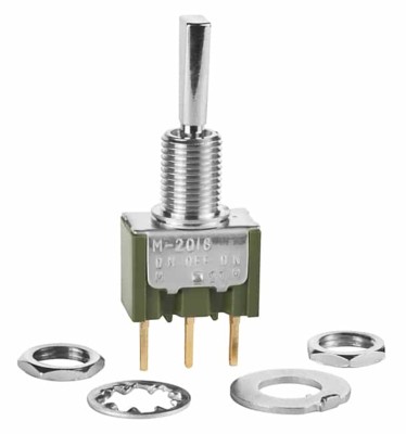 Angle PC Mount Miniature Toggle