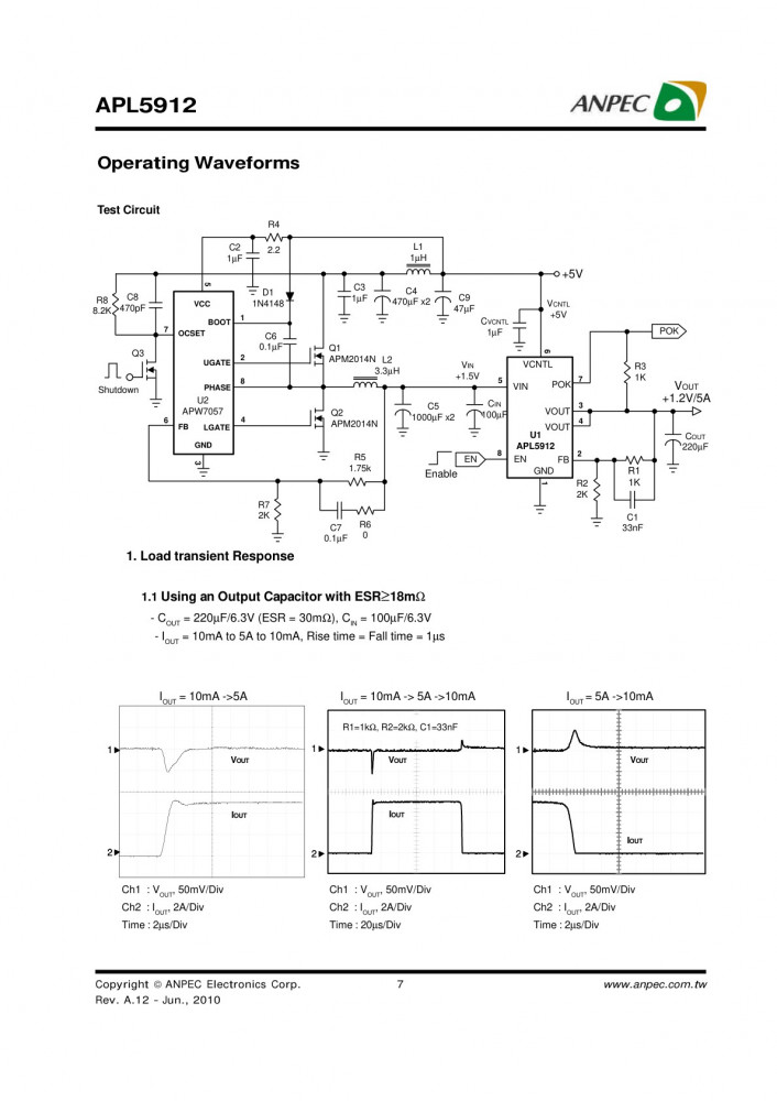 APL5912 datasheet page 7