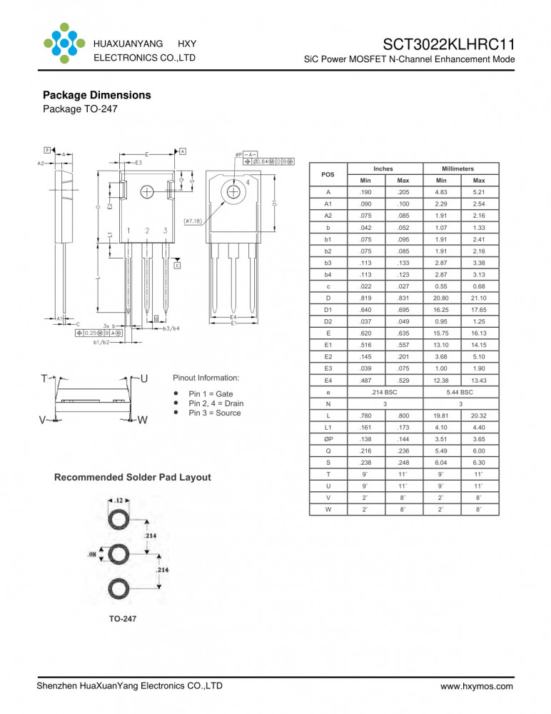 SCT3022KLHRC11-HXY datasheet page 8