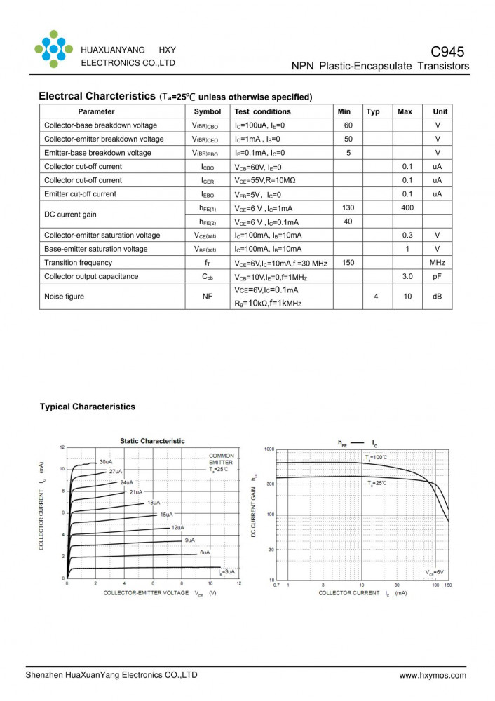 C945 technical document page 2