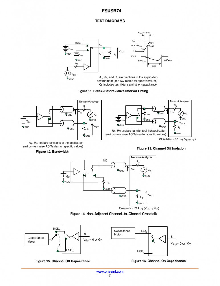 FSUSB74 technical document page 7