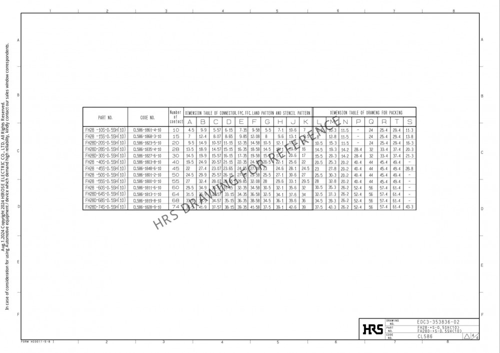HRS FH28 drawing page 4