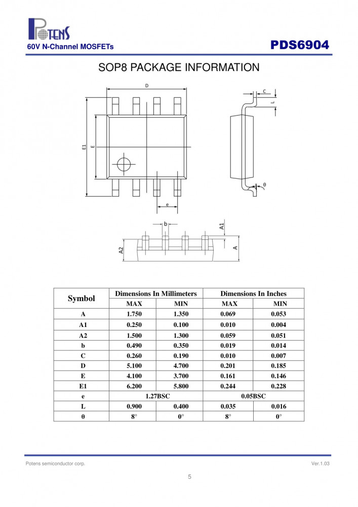 PDS6904 datasheet page 5