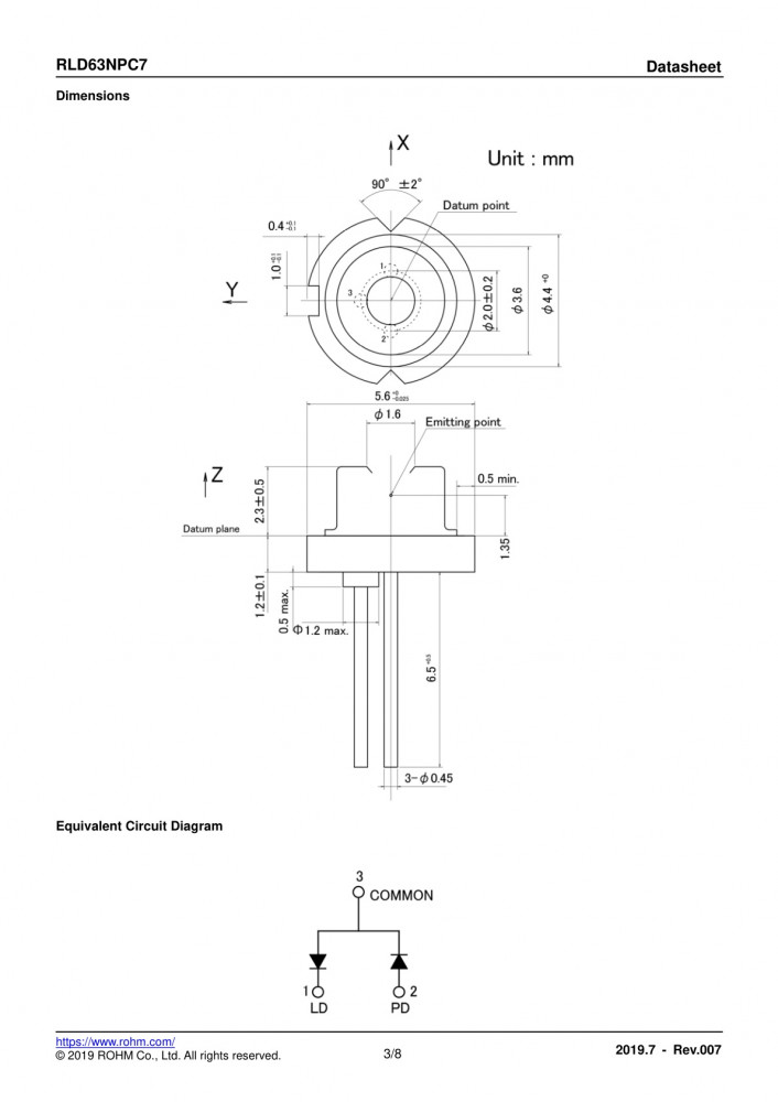 RLD63NPC7-00A datasheet page 3