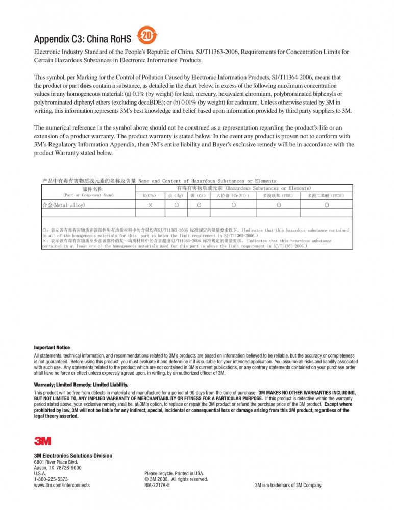 3M regulatory appendix page 7