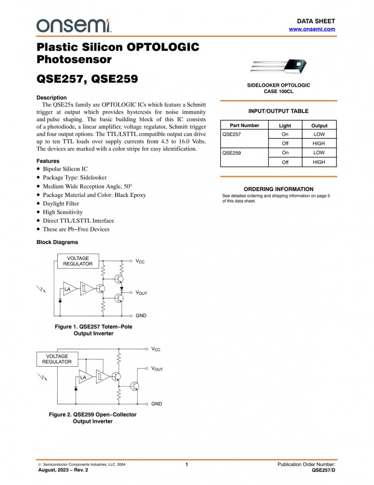 QSE25x document page 1