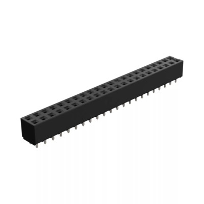 Milli-Grid Vertical Receptacle, 2.00mm Pitch, Dual Row, Through Hole, 0.76µm Gold (Au) Plating, 44 Circuits, Circuit 13 Voided, Lead-Free for sale