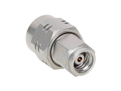 SSMCX Plug-to-SMA Plug, Between-Series Adapter, One Piece Per Bag, 50 Ohms