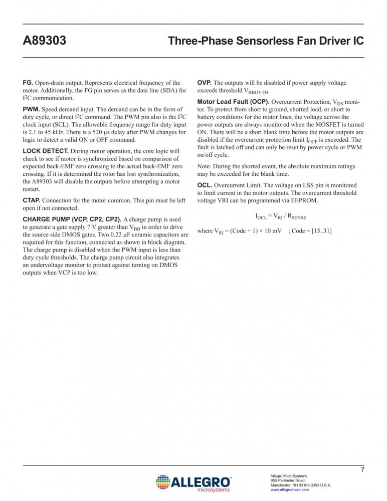 A89303 datasheet page 7