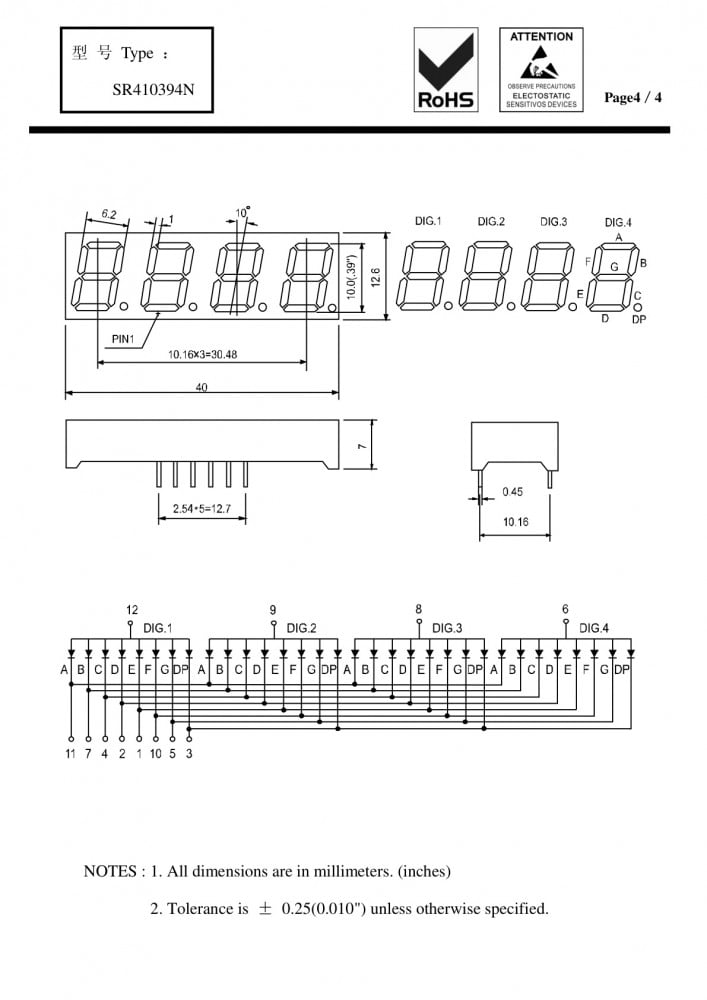 ARKLED SR410394N/32 specification page 5