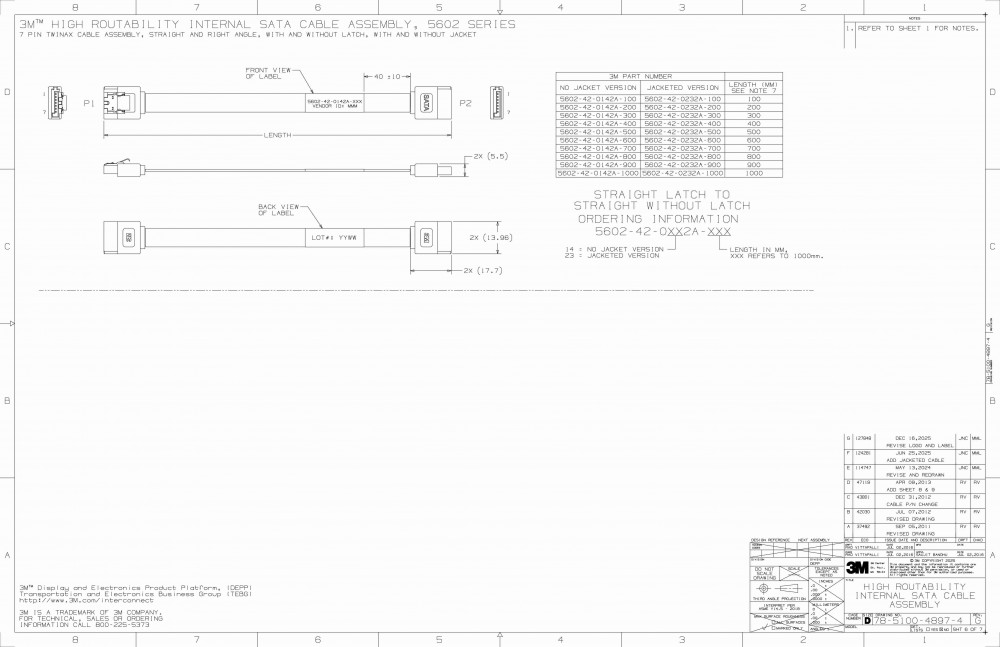 5602 Series drawing page 6