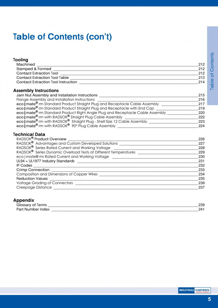 Amphenol eco|mate rm technical document page 5
