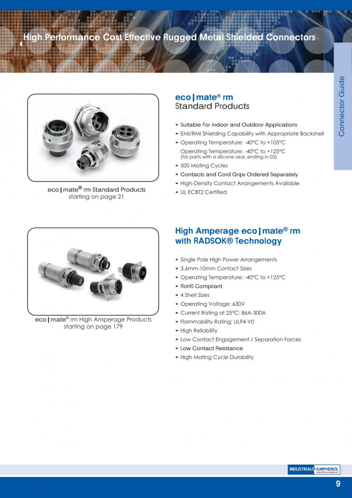 Amphenol eco|mate rm technical document page 9