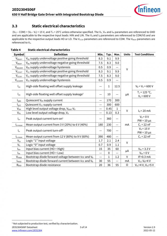 2ED2304S06F datasheet page 5