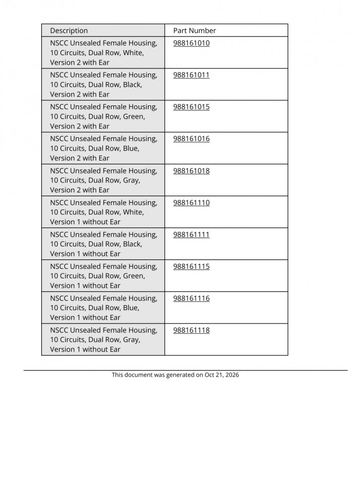 Tooling specification document preview, page 3