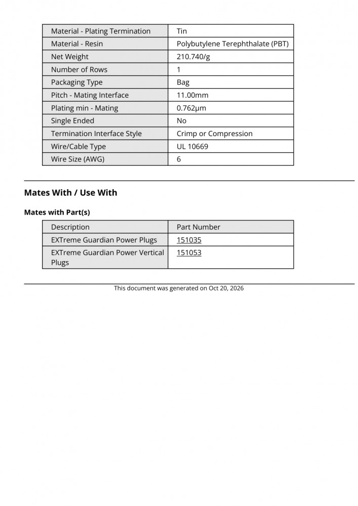 MOLEX 2180560205 product drawing, page 3