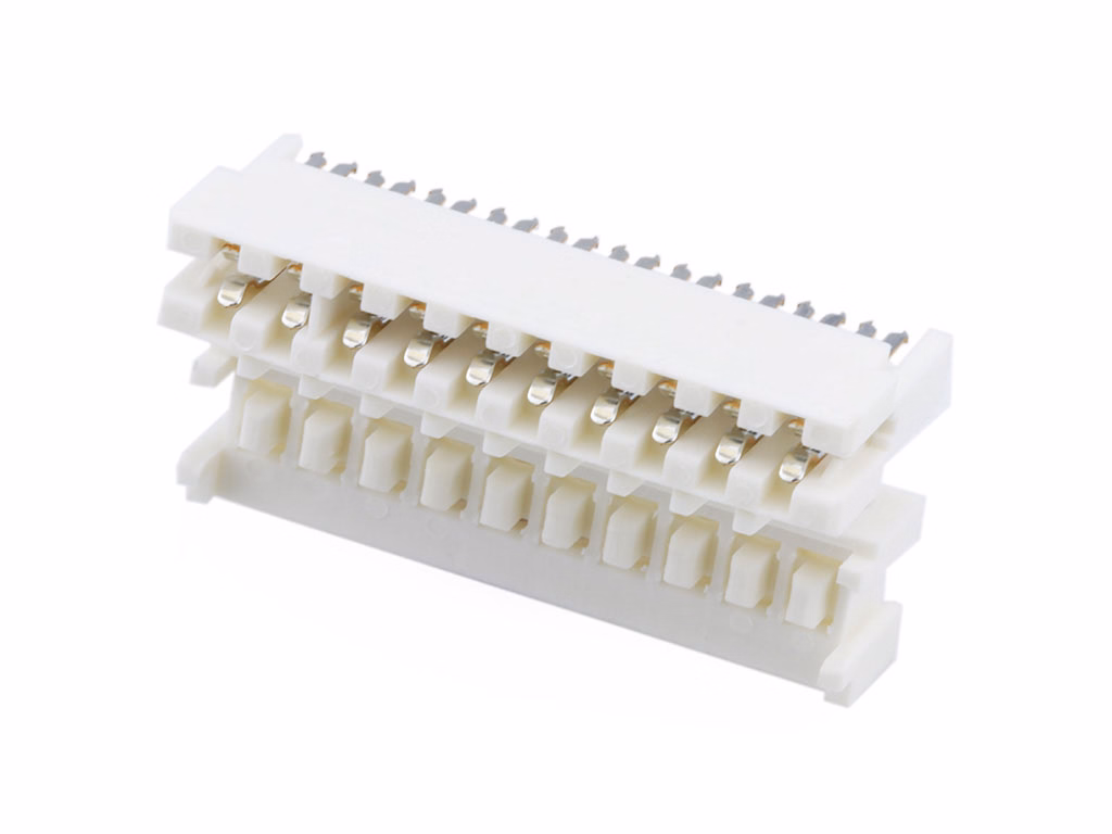Appli-Mate RAST 2.5 IDT Housing, 2.50mm Pitch, Female, 5 Circuits, All Position Keys, Slotted Endwalls, Polarizing Rib Between 4/5