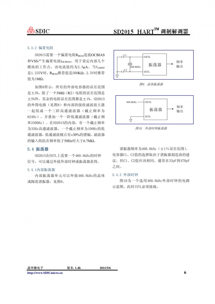 SD2015A datasheet page 6