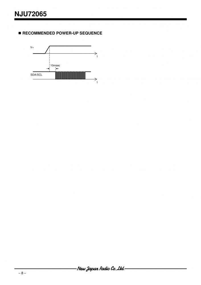 NJU72065 datasheet page 8